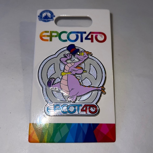 Disney | Wall Decor | Disney Epcot 4 Open Edition Figment Pin | Poshmark
